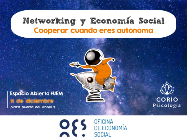 Charla: Networking, ¿Cómo cooperar si soy trabajadora autónoma? - Corio